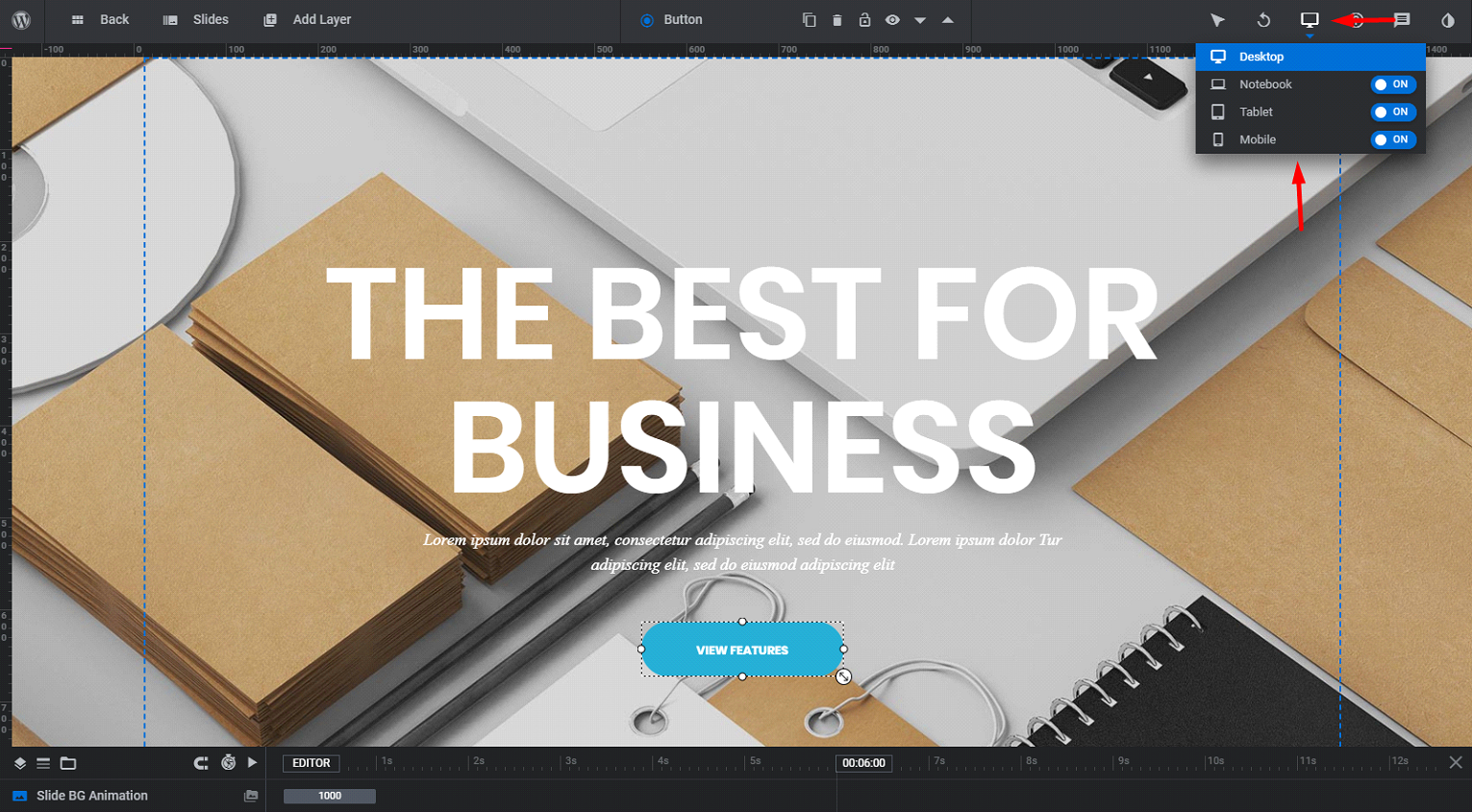 How To Make The Slider Content Responsive Using Slider Revolution ...