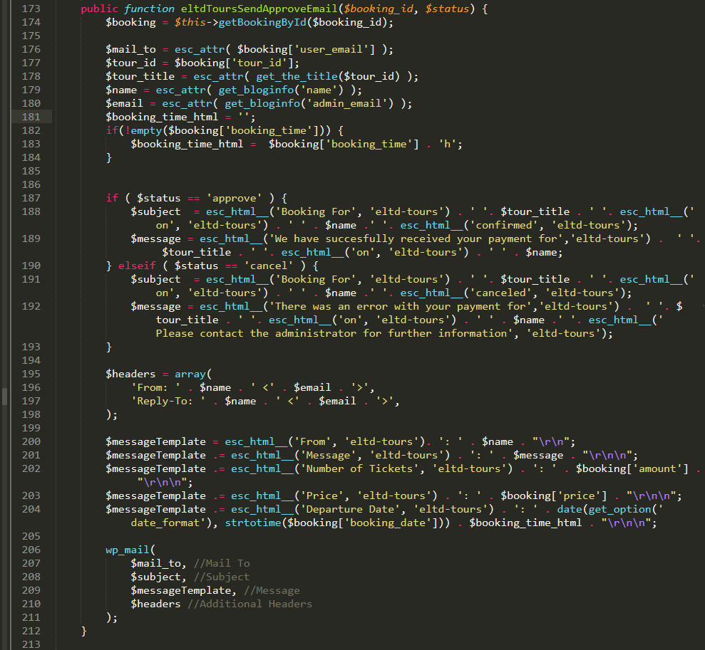 How To Change The Content Of The Tour Emails When Using Travel Themes – Qode Help Center