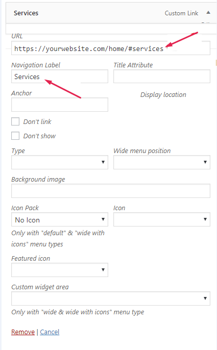 How To Add Anchor Links To Your Menus – Qode Help Center